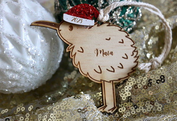 Kiwi Bird Christmas Decoration – Totally Cut Out