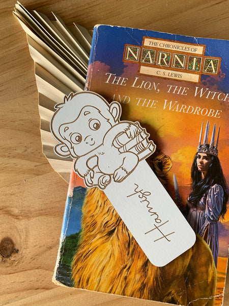 Monkey bookmark – Totally Cut Out